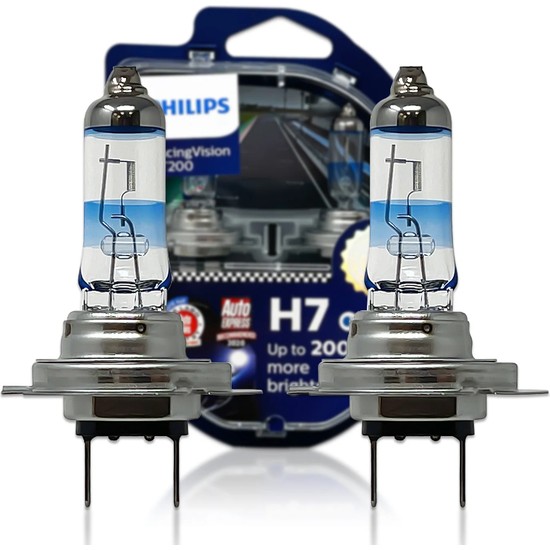 Philips H7%200 Racing Vision GT200 Ampul Seti Fiyatı