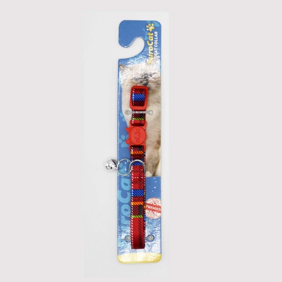 EuroCat Kedi Boy. Tas. Kırmızı Ekose 10mm28cm Tek 21051 Fiyatı