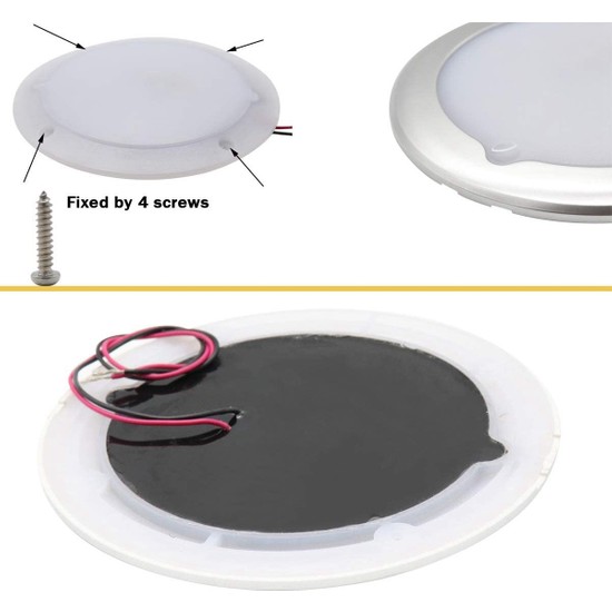 Decisive IP67 LED Panel Tavan Işık Yüzey Montajlı 9-30V Dc Fiyatı