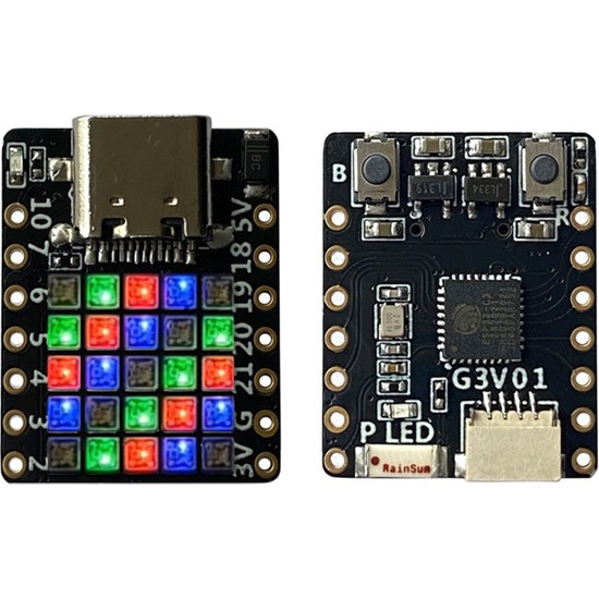 Internet ESP32-C3FH4 Rgb Geliştirme Kartı Rısc-V Wifi Bluetooth Geliştirme Kartı Python ile Uyumlu