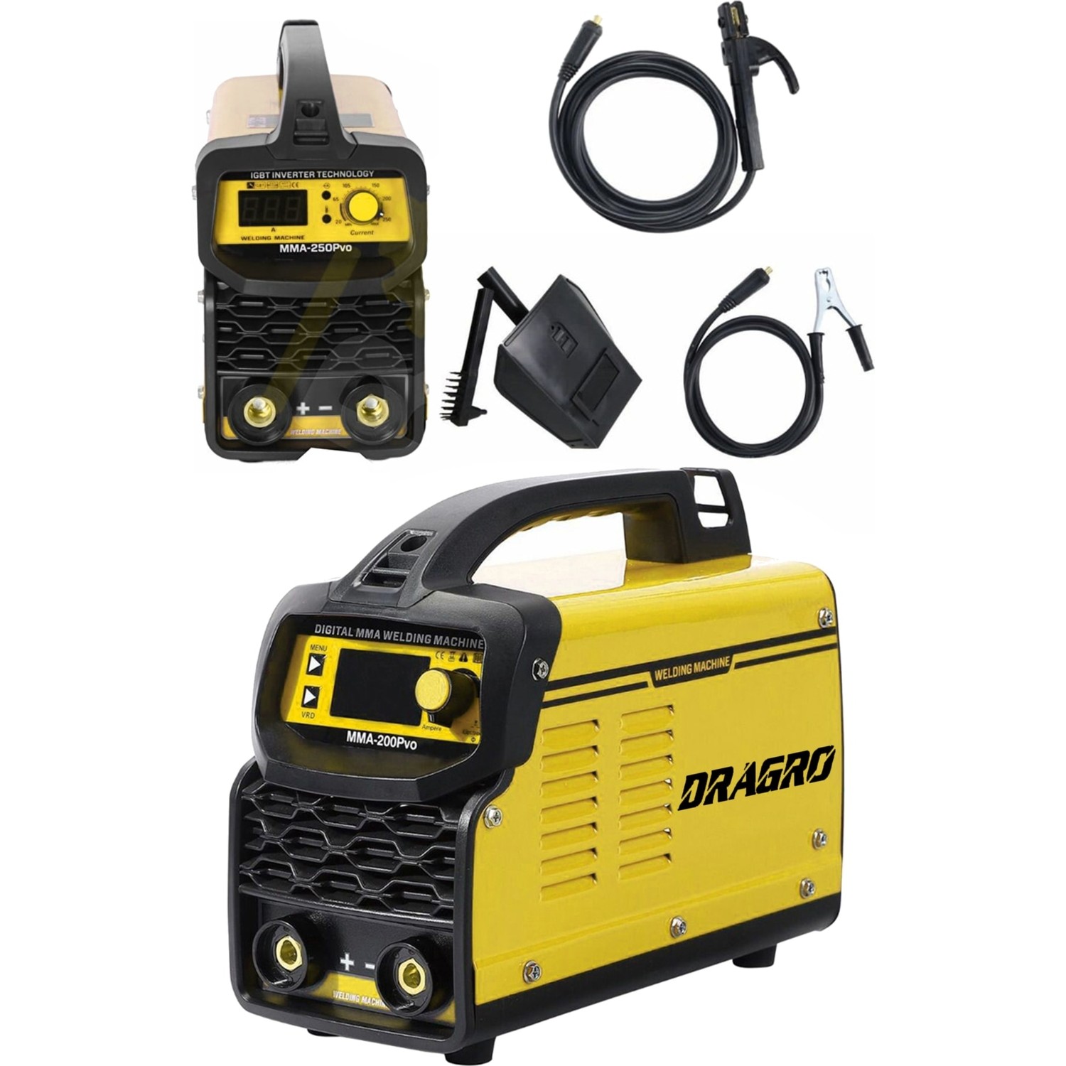Dragro Alman Mma 200 Amper Profesyonel Dijital Göstergeli Fiyatı