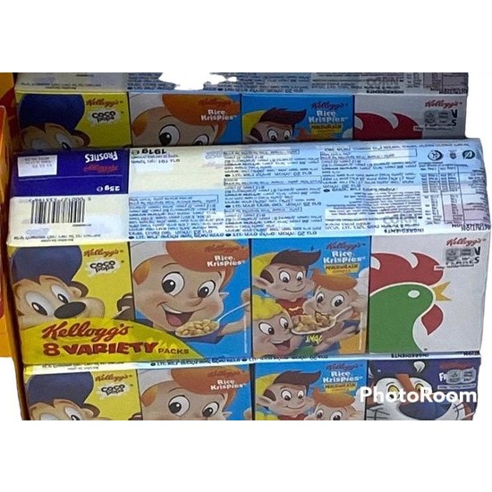 Kellogg's Variety Cereals 8 Paket Kahvaltılık Gevrek 191 gr Fiyatı