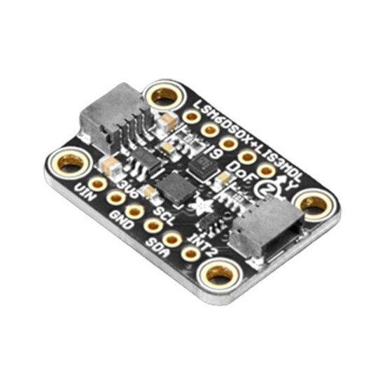 Adafruit LSM6DSOX LIS3MDL - Precision 9 Dof Imu Sensörü - Fiyatı