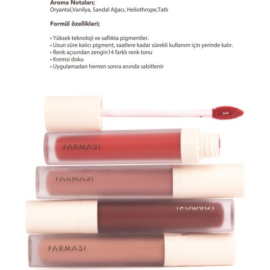 Farmasi Mat Likit Ruj 13 Cool Gırl Yeni Nesil Ürün Fiyatı