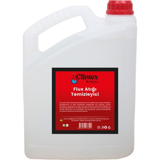 Clintex Kimya Flux Atığı Temizleyici 3 Lt Fiyatı
