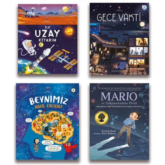 Ilk Uzaykitabım, Gece Vakti, Beynimiz Nasıl Çalışır ve Marıo Kitabı