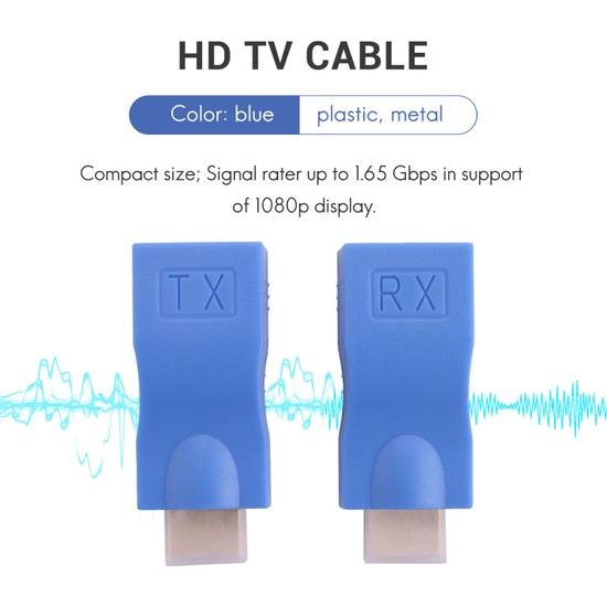Sunshinee Genişletici RJ45 Lan Ağ Uzatma Verici Alıcı Tx Rx Fiyatı