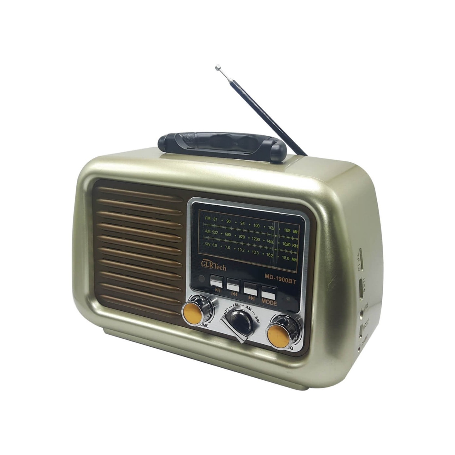 Glr MD-1900BT Bluetooth Hoparlörlü Nostaljik Radyo Fiyatı