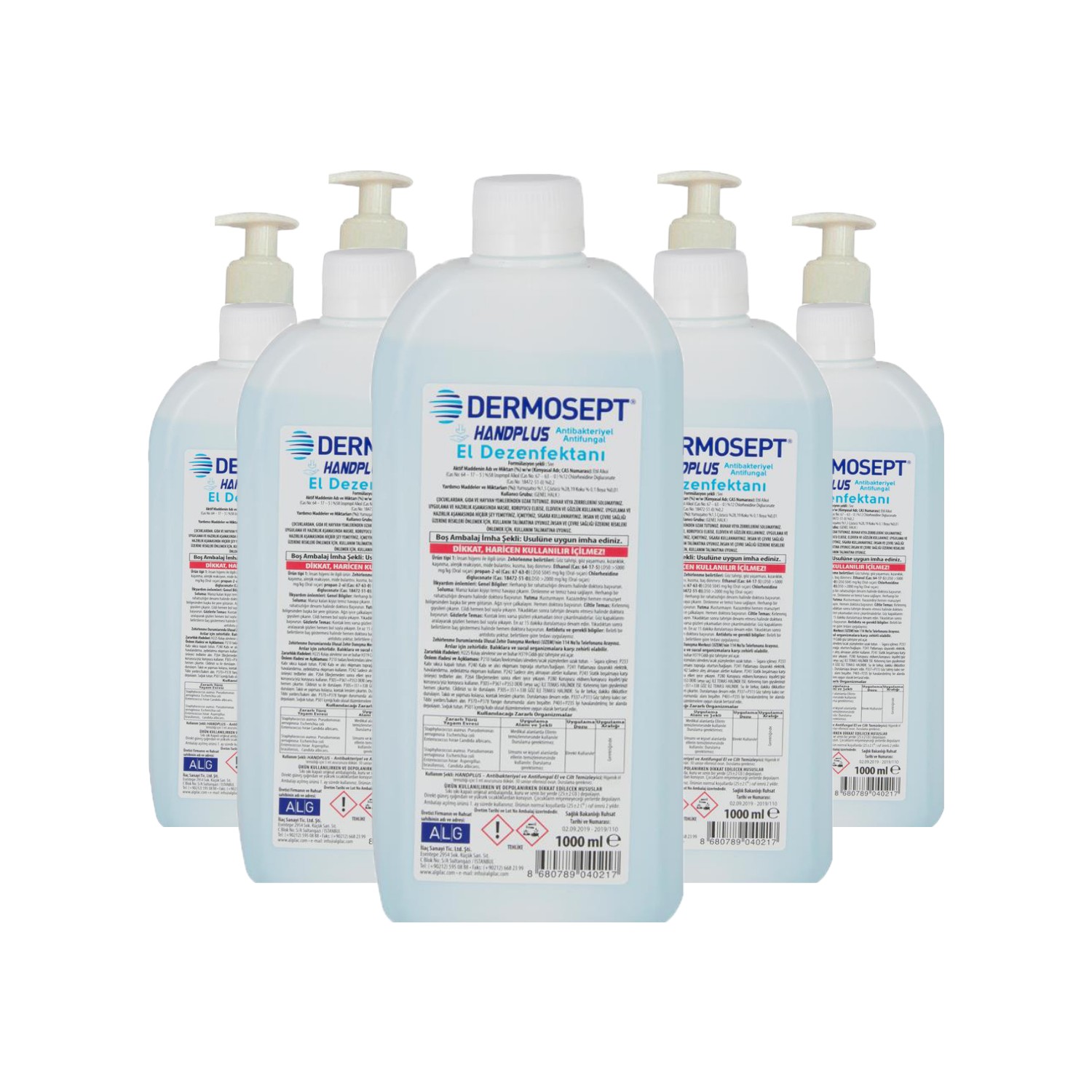 Dermosept Handplus El ve Cilt Dezenfektanı Pompalı 1000 ml x Fiyatı