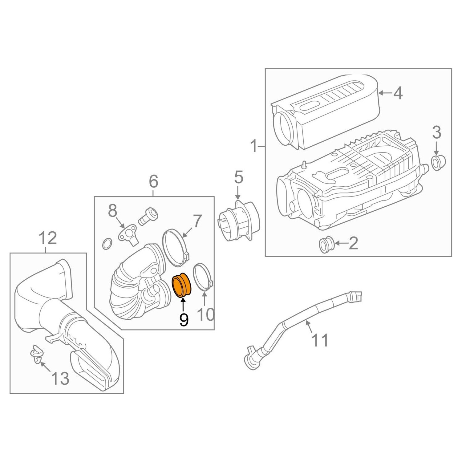 Mercedes 6510940051 Hava Filtre Boğaz Lastiği Fiyatı