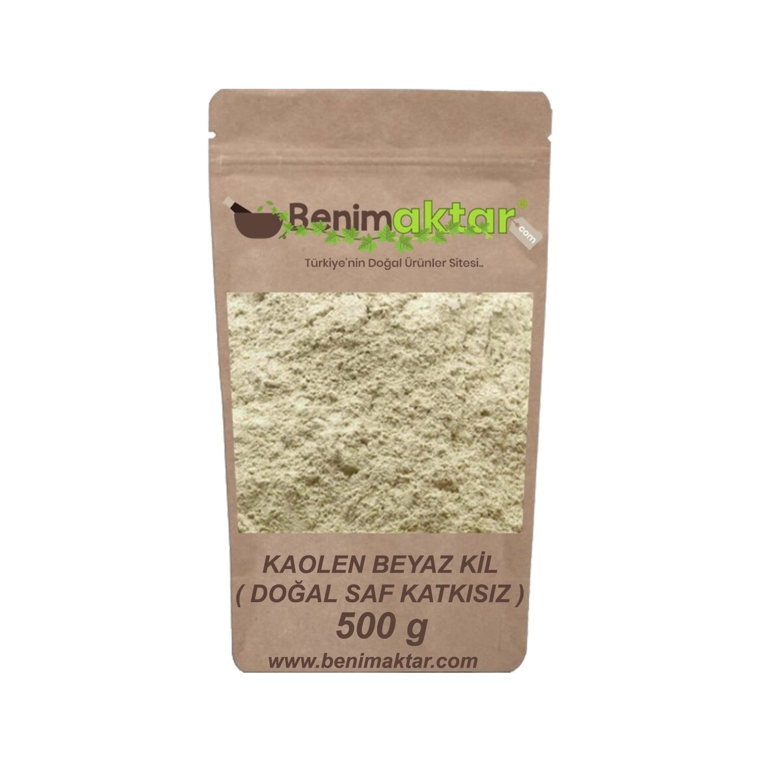Benimaktar Beyaz Kil Kaolen Kil Toz 500 gr Fiyatı