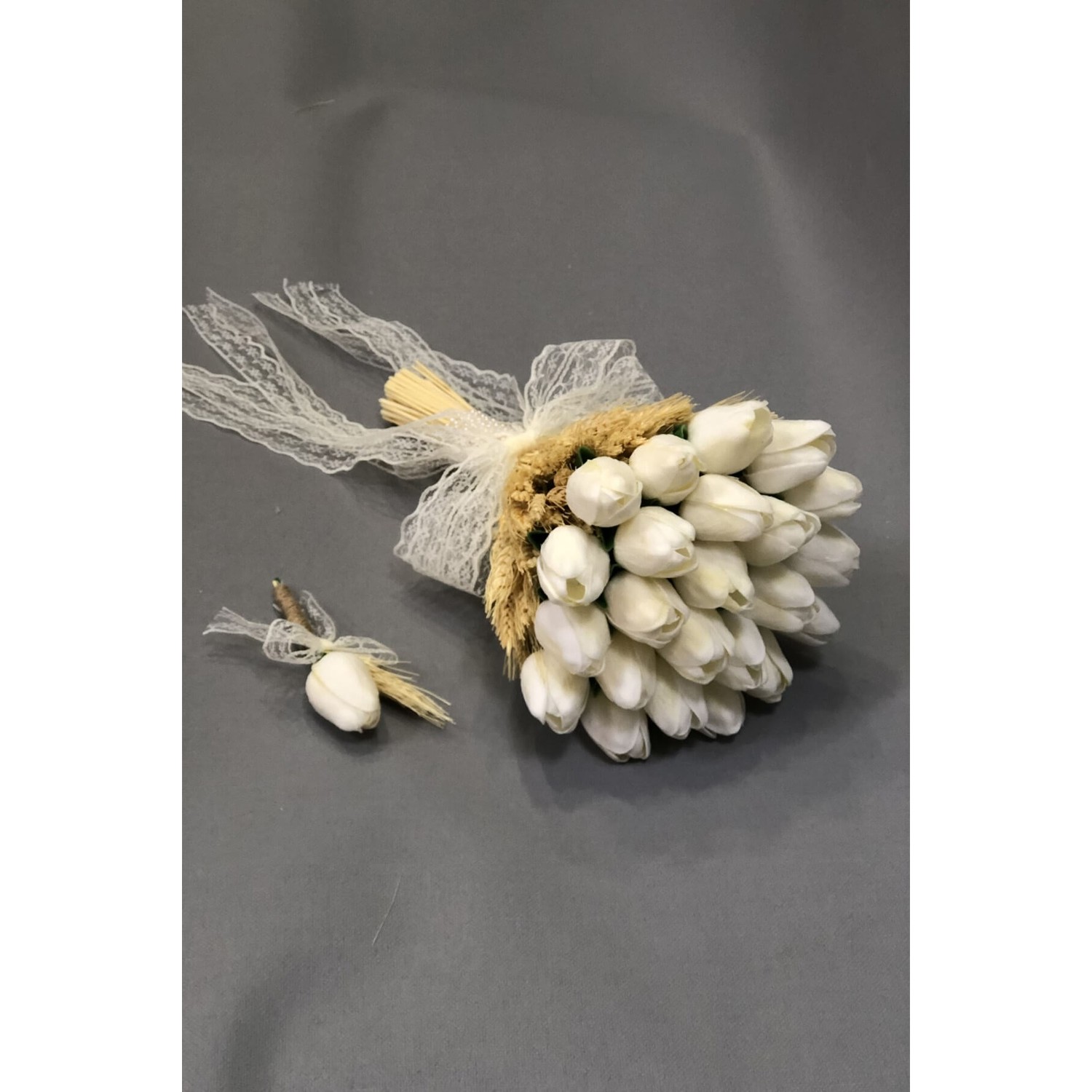 Hayalperest Boncuk Islak Lale ve Başaklı Gelin Eli ve Damat Fiyatı