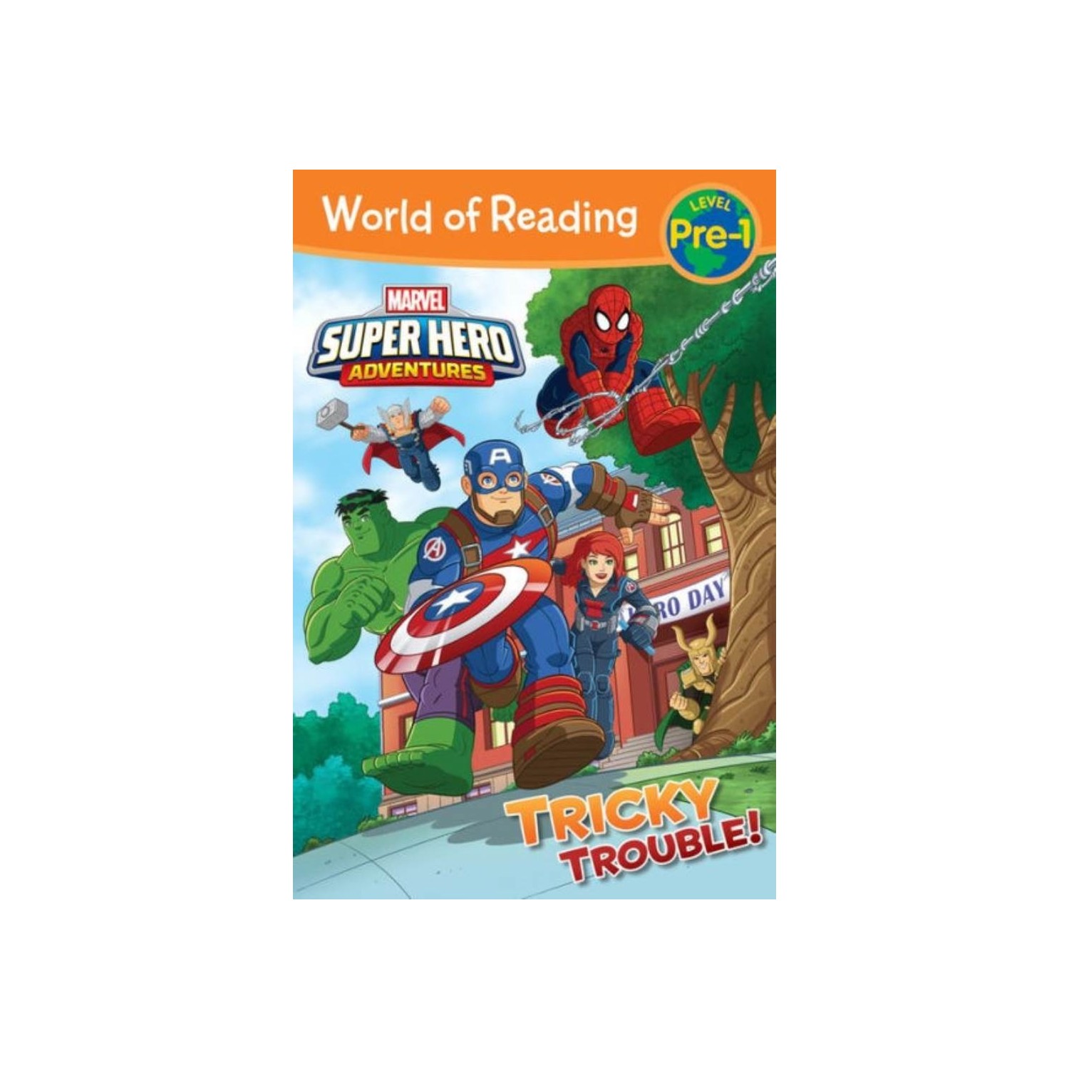World of Reading Super Hero Adventures: Tricky Trouble! - Kitabı