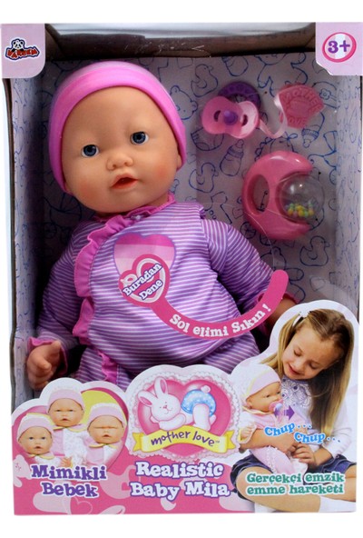 Vardem 35 cm Çıngıraklı Bebek