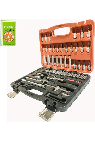 Makroyapı 53 Parça Lokma Takımı 1/4 Lokma Seti