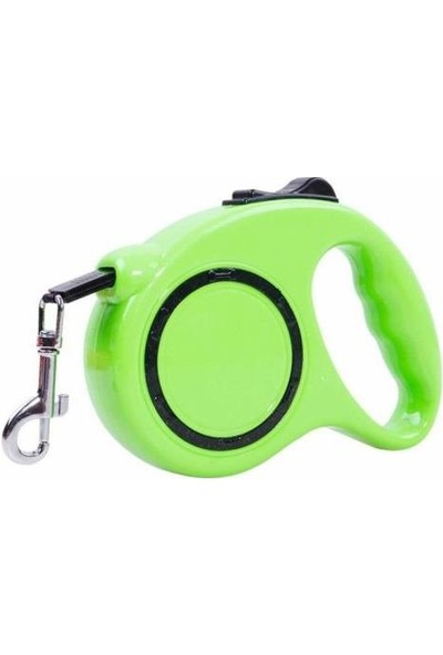Flexi Otomatik Gezdirme Tasması Makaralı 3 Mt. Yeşil