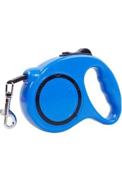 Flexi Otomatik Gezdirme Tasması Makaralı 3 Mt. Mavi Flexi Otomatik Gezdirme Tasması Makaralı 3 Mt. Mavi