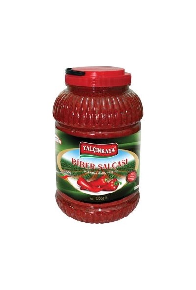 Yalçınkaya Biber Salçası Tatlı 4,2 kg