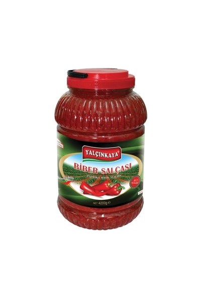Yalçınkaya Biber Salçası Acı 4,2 kg