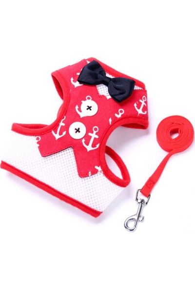 Mixpet Papyonlu Köpek Göğüs Tasma Kırmızı Medium Mixpet Papyonlu Köpek Göğüs Tasma Kırmızı Medium