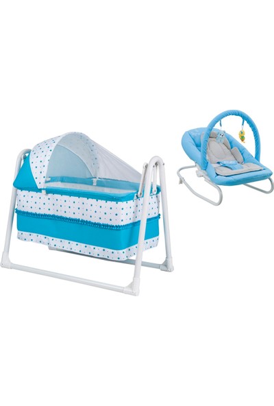 Rival Poratatif Sallanır Sepet Bebek Beşiği Ev Tipi Ana Kucağı Ana Dizi Seti