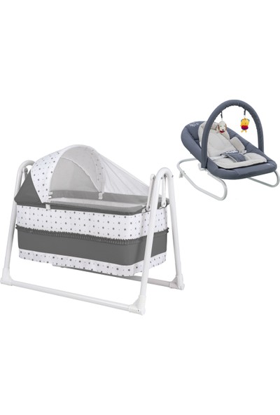 Rival Poratatif Sallanır Sepet Bebek Beşiği Ev Tipi Ana Kucağı Ana Dizi Seti