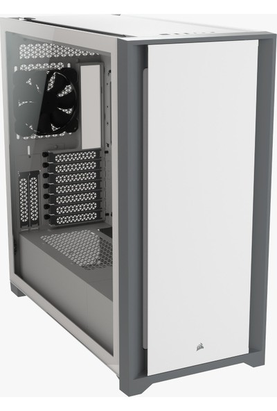 CORSAIR CC-9011209-WW 5000D TEMPERED GLASS MİD TOWER OYUNCU BİLGİSAYAR KASASI, SİYAH, BEYAZ CORSAIR CC-9011209-WW 5000D TEMPERED GLASS MİD TOWER OYUNCU BİLGİSAYAR KASASI, SİYAH, BEYAZ