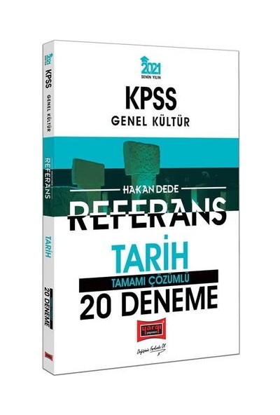 Yargı Yayınları 2021 Tarih Referans Tamamı Çözümlü 20 Deneme - Hakan Dede