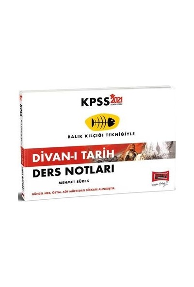 Yargı Yayınları 2021 KPSS Divan-ı Tarih Ders Notları - Mehmet Sürek Yargı Yayınları 2021 KPSS Divan-ı Tarih Ders Notları - Mehmet Sürek
