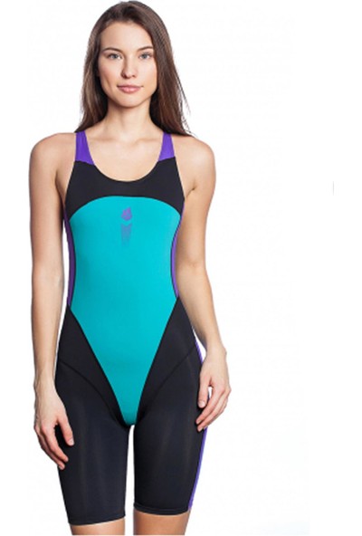 Madwave Women Swimsuit Athletic Kadın Yüzücü Mayo Turkuaz (M01670116W)