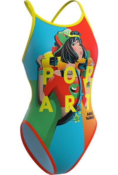 Madwave Junior Swimsuit Duo D2 Çocuk Mayo Çok Renkli (M010003D2W)
