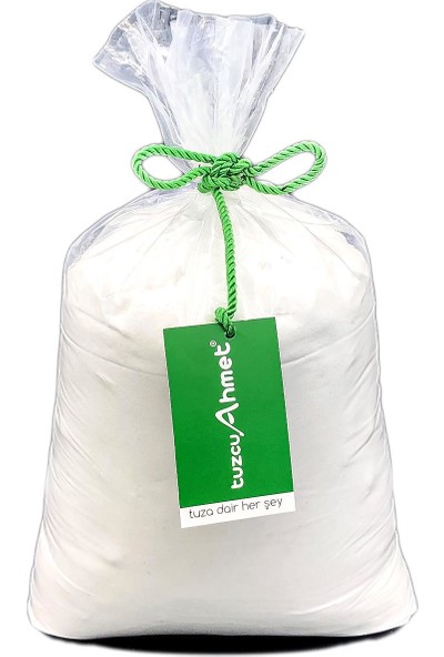 Tuzcu Ahmet Taş Değirmende Öğütülmüş Çankırı Kaya Tuzu Yeşil Etiket 5 kg Tuzcu Ahmet Taş Değirmende Öğütülmüş Çankırı Kaya Tuzu Yeşil Etiket 5 kg