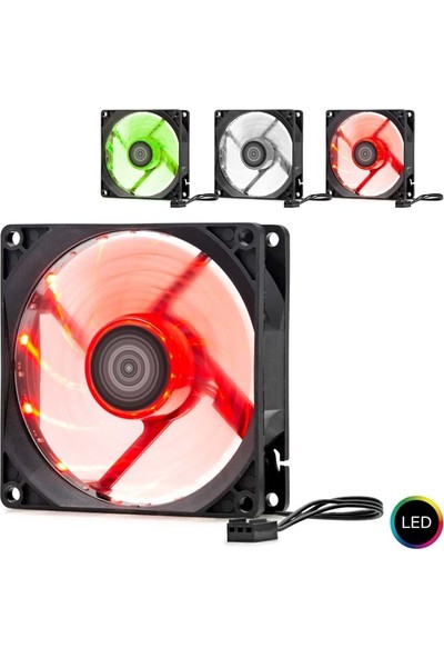 Hadron HN2539 Kasa Fanı Ledli Performans 9cm Hadron HN2539 Kasa Fanı Ledli Performans 9cm