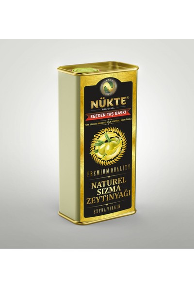 nükte Egeden Taş Baskı Naturel Sızma Zeytinyağı 5 Lt nükte Egeden Taş Baskı Naturel Sızma Zeytinyağı 5 Lt