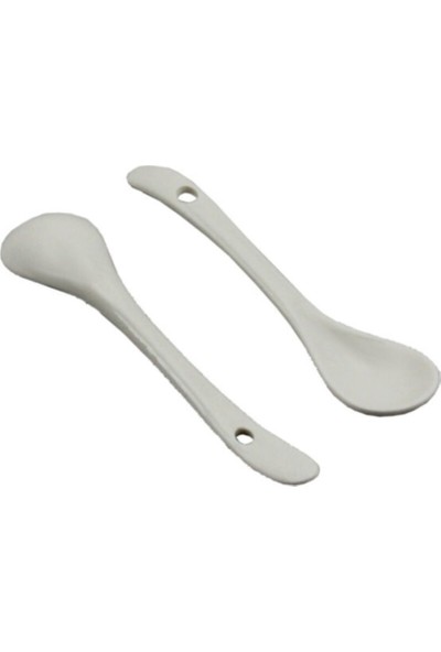 Miraç Porselen Eğik Çay Kaşığı 6'lı