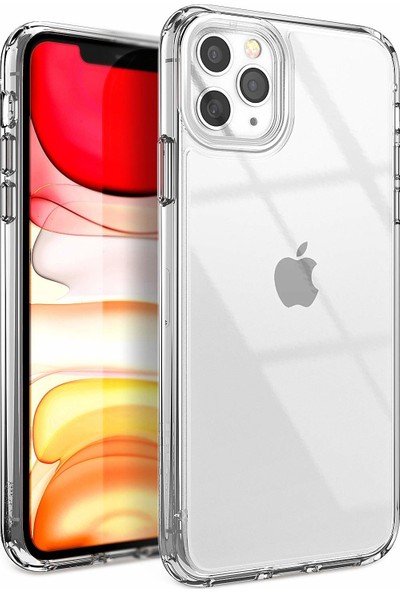 Fibaks Apple iPhone 11 Pro Kılıf A+ Şeffaf Lüx Süper Yumuşak 0.3mm Ince Slim Silikon Fibaks Apple iPhone 11 Pro Kılıf A+ Şeffaf Lüx Süper Yumuşak 0.3mm Ince Slim Silikon