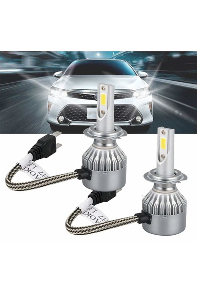 Ysl Blueoto H7 LED Zenon 10800 Lümen Beyaz Renk Şimşek Etkili Xenon Ysl Blueoto H7 LED Zenon 10800 Lümen Beyaz Renk Şimşek Etkili Xenon