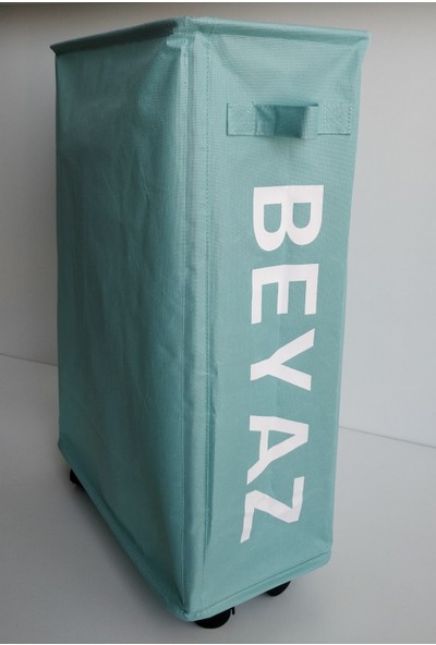 Lotus Home ROLL'N WASH Katlanabilir Tekerlekli Çamaşır Sepeti Turkuaz Lotus Home ROLL'N WASH Katlanabilir Tekerlekli Çamaşır Sepeti Turkuaz