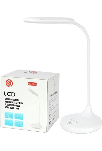 Sezy Dokunmatik Şarjlı Katlanabilir Kitap Okuma ve Masa Lambası 26 LED Günışığı ve Beyaz Sezy Dokunmatik Şarjlı Katlanabilir Kitap Okuma ve Masa Lambası 26 LED Günışığı ve Beyaz