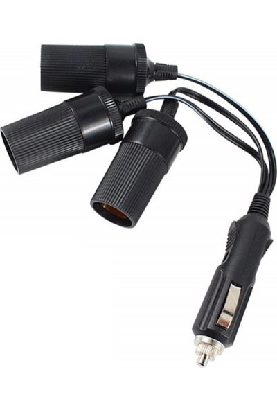 Polaxtor Çakmak Fişi Çoklayıcı Üçlü 12V 2A PLX-20787