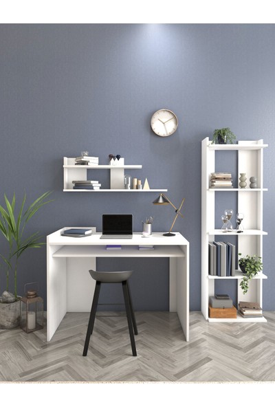 Cool Home Raflı Çalışma Masası