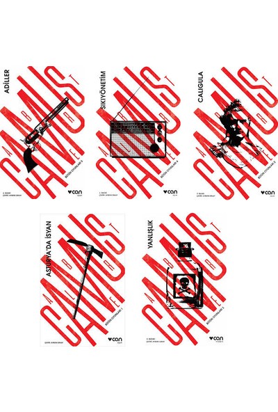 Albert Camus Oyunları 5 Kitap Set Albert Camus Oyunları 5 Kitap Set