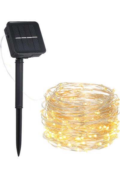MBW 6 W 10 M / 32.8ft 100 Led'li Güneş Enerjili Aydınlatma - Sıcak Beyaz (Yurt Dışından) MBW 6 W 10 M / 32.8ft 100 Led'li Güneş Enerjili Aydınlatma - Sıcak Beyaz (Yurt Dışından)