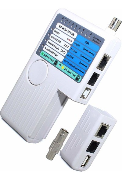 Molix MX-3990 Kablo Test Cihazı USB+BNC+RJ45+RJ11 Remote Cable Tester Molix MX-3990 Kablo Test Cihazı USB+BNC+RJ45+RJ11 Remote Cable Tester