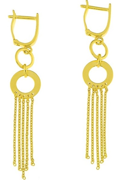 Bolisso Altın Taşsız Küpe Bolisso Altın Taşsız Küpe