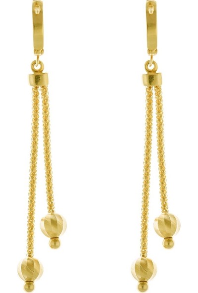 Bolisso Altın Fantazi Küpe