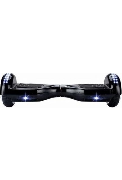 Smart Balance Elektrikli Kaykay Hoverboard 6.5 Inch Otomatik Dengeli LED Işıklı Siyah Smart Balance Elektrikli Kaykay Hoverboard 6.5 Inch Otomatik Dengeli LED Işıklı Siyah