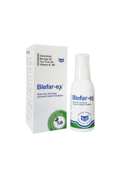 Blefar-ex Çay Ağacı Yağı Içeren Göz Çevresi ve Yüz Yıkama Jeli 100 ml Blefar-ex Çay Ağacı Yağı Içeren Göz Çevresi ve Yüz Yıkama Jeli 100 ml