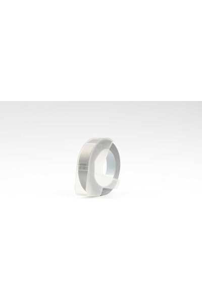 Etiketim Muadil Dymo Kabartma Gümüş 9mm Etiketim Muadil Dymo Kabartma Gümüş 9mm