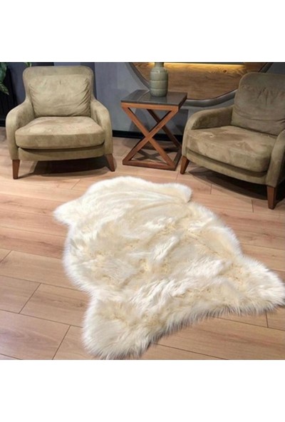 Saraz Halı Post Beyaz